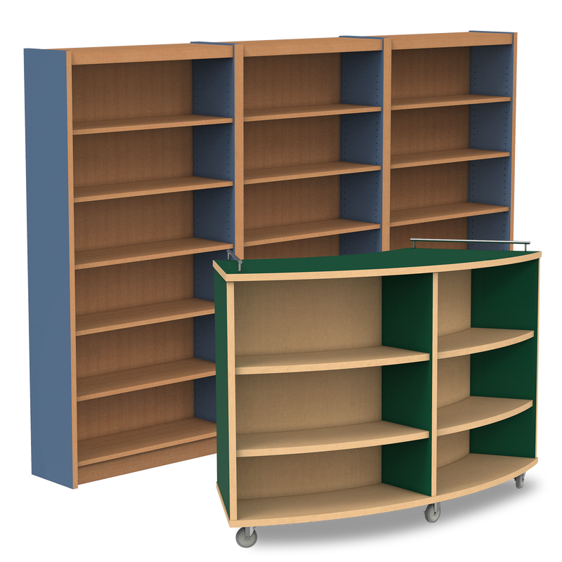 Shelving – Fusion Series: Laminate/Wood Vertical Panels - Tesco ...
